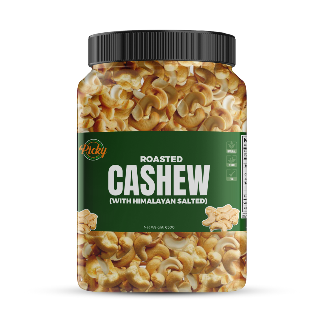 Roasted and Salted Cashew Nut Splits | Premium Quality | 150g - 650g – pickyfarm