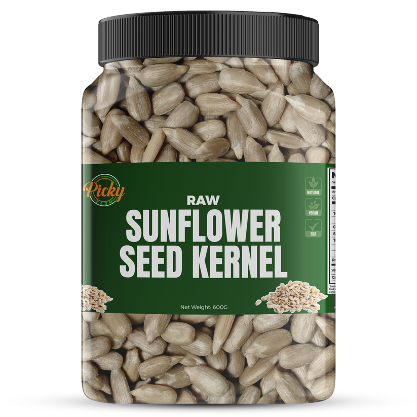 Raw Sunflower Seed Kernels 600g – pickyfarm
