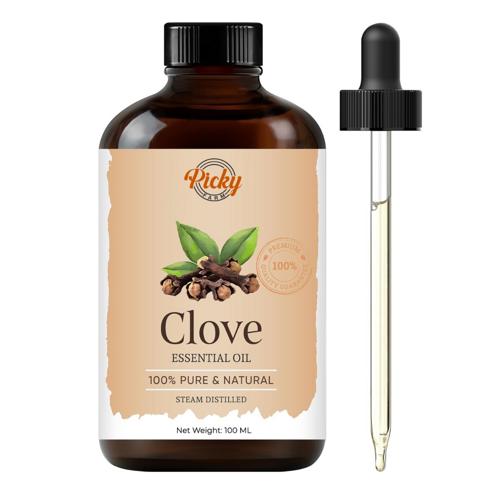 Clove Essential Oil - 30ML - 100% Pure and Natural - Premium Grade Ess – pickyfarm